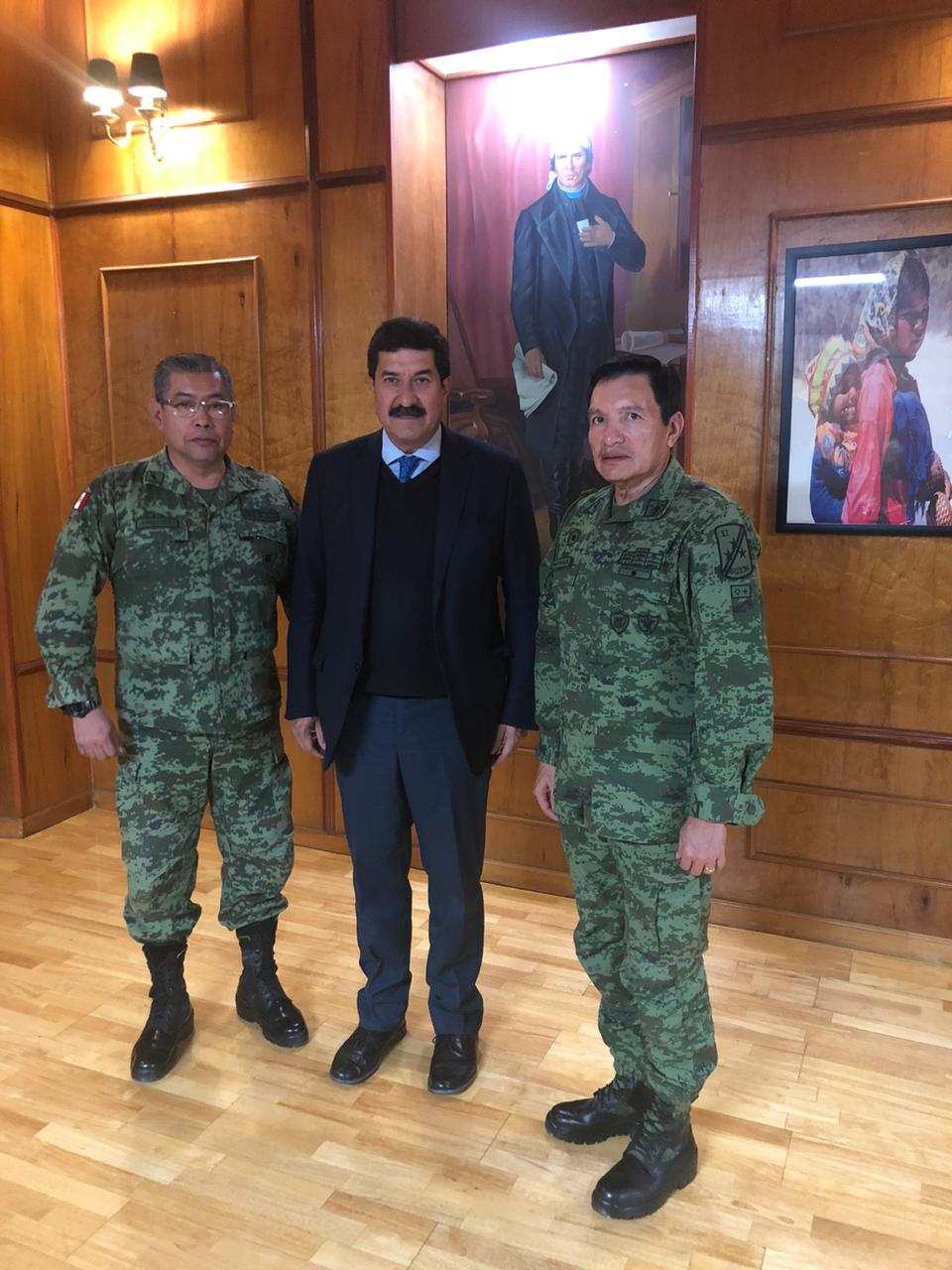 Da Gobernador bienvenida al General Francisco Ortega Luna, como ...